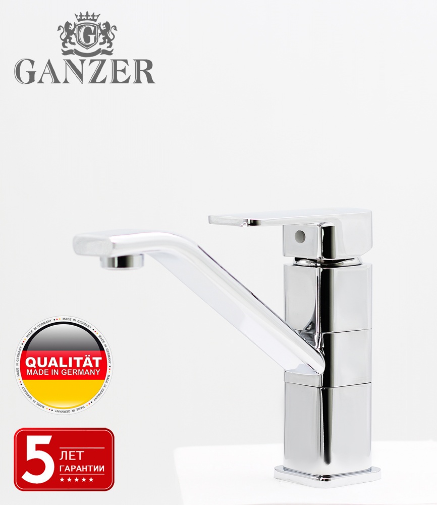 12013 Смеситель для умывальника «GANZER» — Royaltool